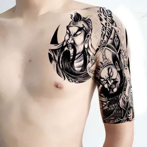 Tatuaje Temporal De Dragón, Sticker Falso | MercadoLibre
