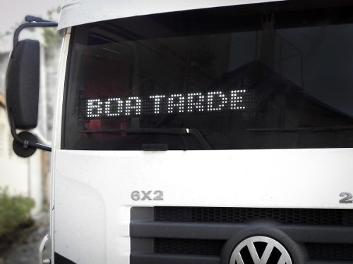 Luminoso Digital Led Caminhao / Onibus / Van / Carro | Frete grátis Luminoso Digital Led Caminhao / Onibus / Van / Carro | Frete grátis