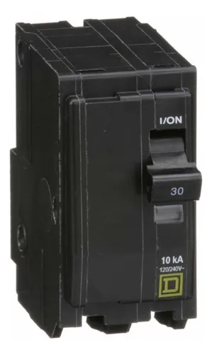 Interruptor Termomagnético Qo230 2x30 Square D 2p 30a | Envío gratis