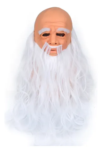 Realistic Latex Old Man Face Mask Disguise Fancy Dress Hallo Mercadolivre