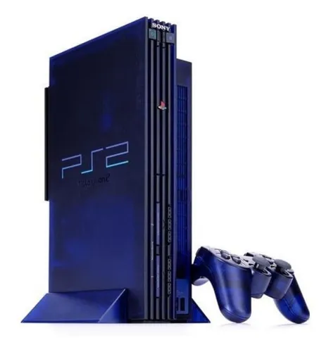 Sony PlayStation 2 Standard cor midnight blue | MercadoLivre Sony PlayStation 2 Standard cor midnight blue | MercadoLivre