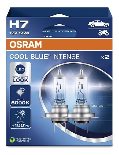 Lâmpada Farol Baixo Fluence 11/17 Osram Cool Blue Intense H7 ...
