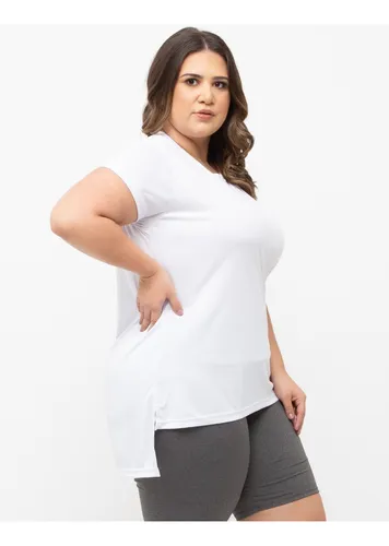 Camiseta Plus Size Feminina Dry Fit Tapa Bumbum Poliéster Mercadolivre