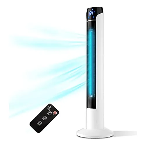 Ventilador De Torre Oscilante 36 Pulgadas Control Remoto Envío Gratis