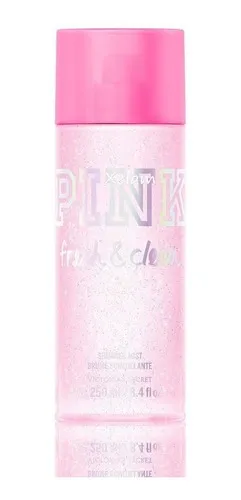 Pink De Victorias Secret Fresh And Clean Shimmer Mist 250ml Mercadolibre