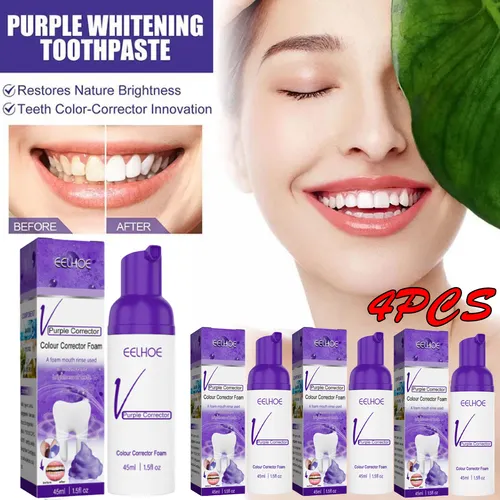 Pasta Dental Morada Para Blanquear Los Dientes, 4 Unidades, | Cuotas ... Pasta Dental Morada Para Blanquear Los Dientes, 4 Unidades, | Cuotas ...