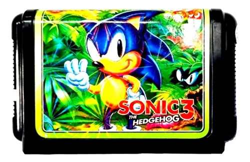 Cartucho Sonic 3 The Hedgehog | 16 Bits Retro | MercadoLibre Cartucho Sonic 3 The Hedgehog | 16 Bits Retro | MercadoLibre