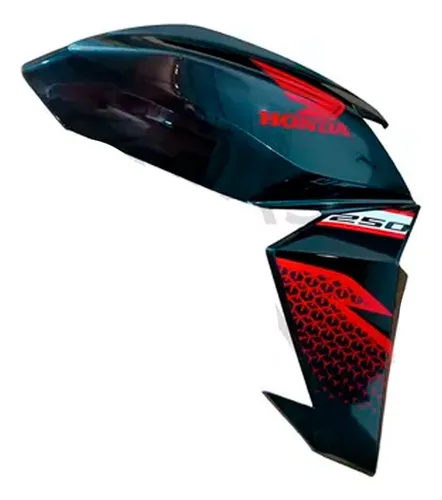 Aba Direita Cb250 Twister 2020 Vermelha Original Novo Frete Grátis