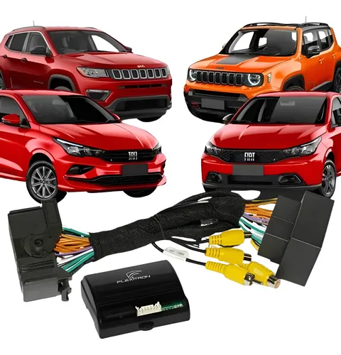 Módulo Adaptador Câmera De Ré E Frontal Argo Cronos Reneg ...