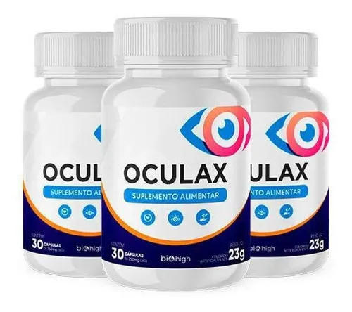 Oculax 3 botes 90 cápsulas | MercadoLibre