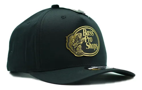 Gorra Bass Pro Shops Negra Con Placa Dorada | Meses sin intereses