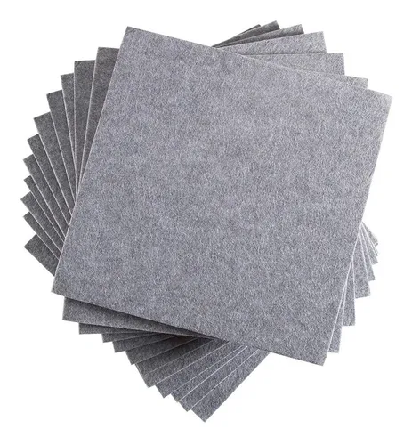 Panel De Absorción Acústico 12 X 12 X 0 4 Pulgadas Gris Cuotas Sin