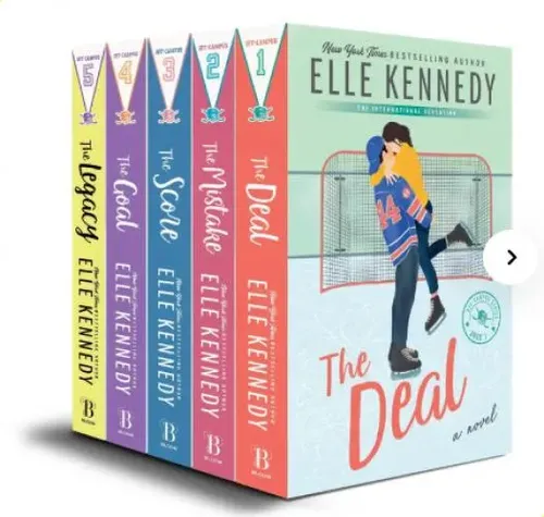 El Legado Elle Kennedy - 5 Libros Romance Inglés Tapa Blanda | Envío gratis