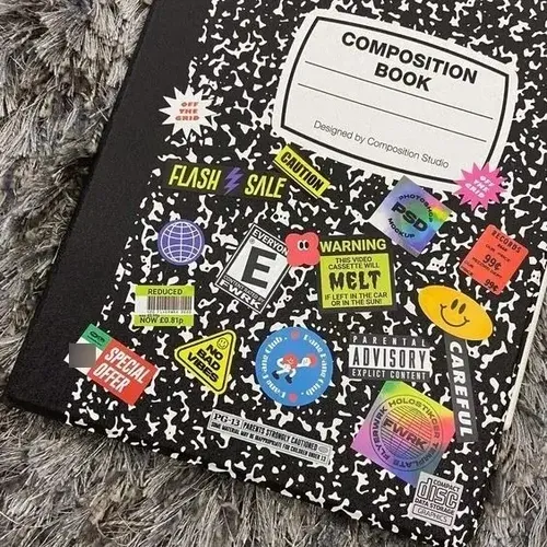 Stickers Calcos Vinilo Luzu Tv X20 Apto Agua Termo Auto | Envío gratis