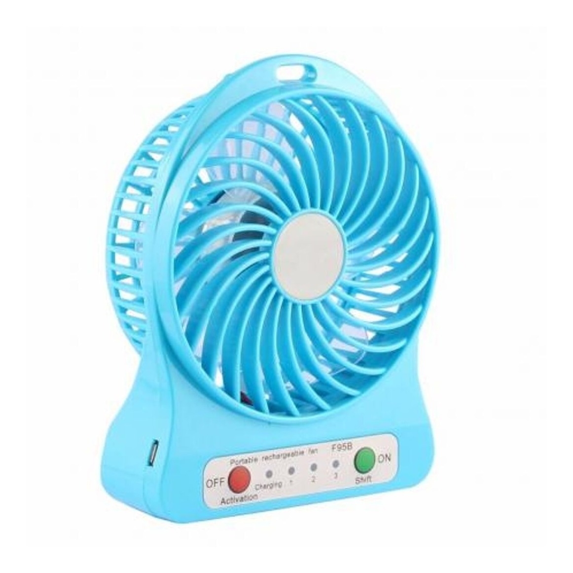 Mini Ventilador Portatil Recargable Usb Colores Pack 2 Und Mercadolibre