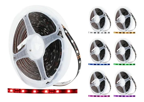Tira Led 3528 Rollo 5m Recortable 300 Hiper Leds Exterior F1