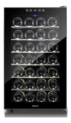 Cava De Vinos Philco Para 28 Botellas Phcav028n Negra | MercadoLibre