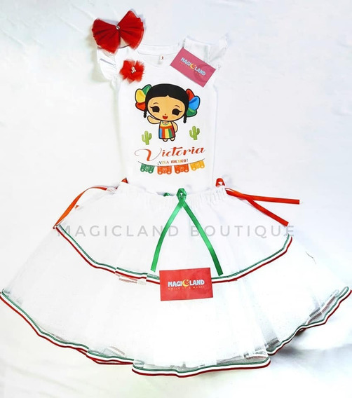 Vestido Tricolor Nina Bebes Septiembre Mercadolibre 📦