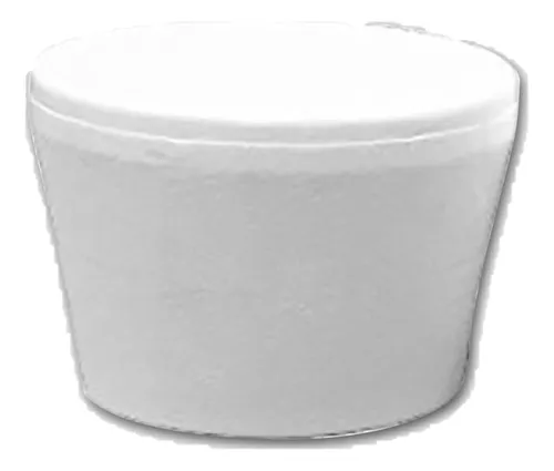 Pote Helado Termico Telgopor 1 Kg X 20 Unidades