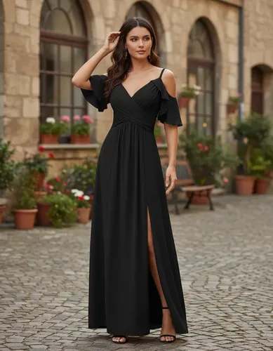 Vestido Largo Casual Para Dama Maria Bela Modelo Kumait | MercadoLibre