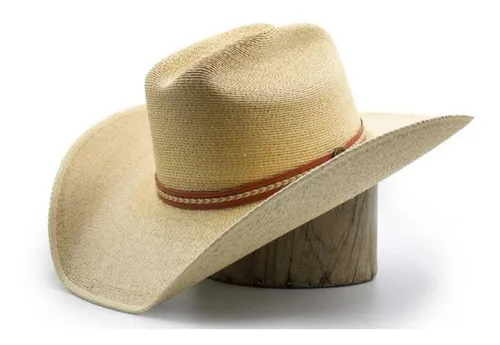 Sombrero Vaquero Malboro Palma Fina Canela Horma Americana | Envío gratis