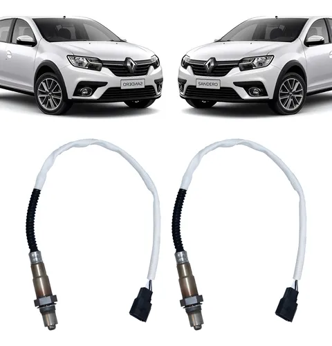 2 Sondas Lambda Pré Pós Livina March Duster Logan 8200650085 ...