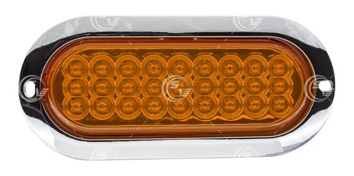 Plafon Lateral Ovalado 36 Leds Ambar Funciones Plafon Lateral Ovalado 36 Leds Ambar Funciones