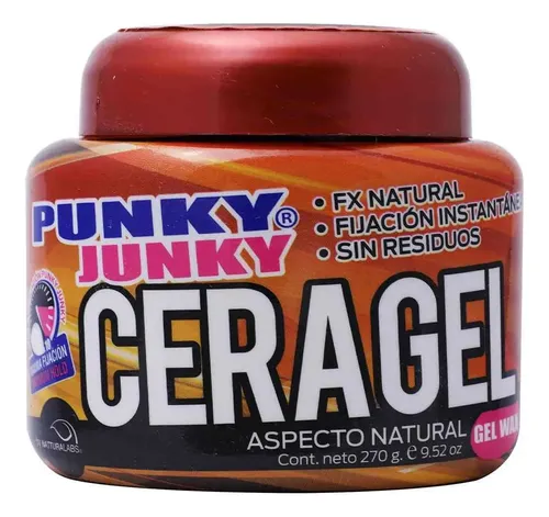 Cera Gel para cabello Punky Junky Aspecto Natural 270g | MercadoLibre