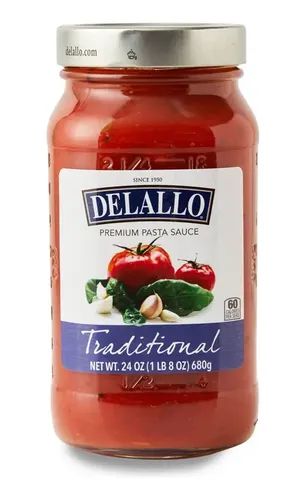 Delallo Salsa De Tomate Tradicional 680g | Cuotas sin interés