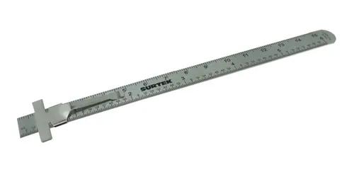 Regla Bolsillo Acero Inoxidable Surtek 122210 6pul 29900440 Meses Sin
