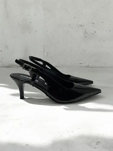 Stiletto Cuero Sintetico Charol Gamuza Taco Mujer Penny | Envío gratis