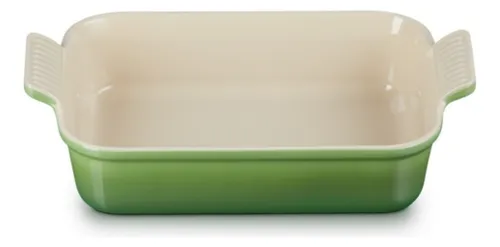 Fuente rectangular Heritage Le Creuset de 26 cm, color verde bambú ... Fuente rectangular Heritage Le Creuset de 26 cm, color verde bambú ...