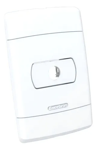 Cj Placa Furo 4x2 - Enerbras Neo Sottile Branco - En5111-e2 | Mercadolivre