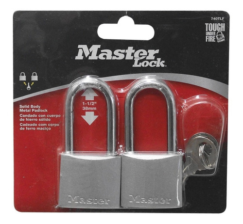 Juego De 2 Candados Con Llave Maestra Máster Lock | Meses sin intereses Juego De 2 Candados Con Llave Maestra Máster Lock | Meses sin intereses