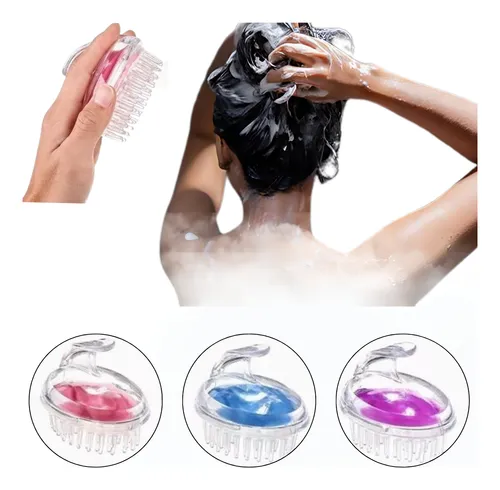 Escova Capilar Massageadora Para Esfregar O Couro Cabeludo ... Escova Capilar Massageadora Para Esfregar O Couro Cabeludo ...