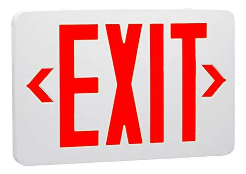 Luminaria De Salida De Emergencia Led Rojo Estándar Y ... | Envío gratis Luminaria De Salida De Emergencia Led Rojo Estándar Y ... | Envío gratis