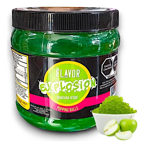 Popping Pearl Perlas Explosivas Manzana 1kg Soda Italiana