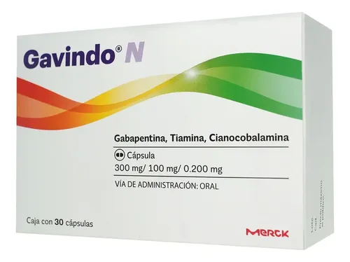 Gavindo N Cápsula 300/100/0,2 Mg, 30 Cápsulas | Envío gratis