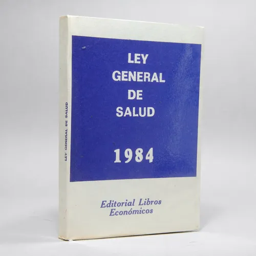 Ley General De Salud 1984 Editorial Libros Económicos Bh7 Mercadolibre
