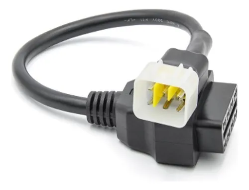 Cable Obd Adaptador Para Escaner Moto Delphi 6 Pin Benelli | Meses sin ... Cable Obd Adaptador Para Escaner Moto Delphi 6 Pin Benelli | Meses sin ...