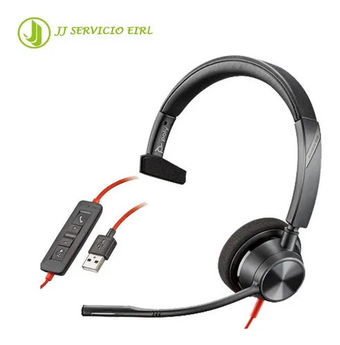 Poly Perú - Headset Auricular Blackwire 3310 Usb Call Center | Cuotas ... Poly Perú - Headset Auricular Blackwire 3310 Usb Call Center | Cuotas ...