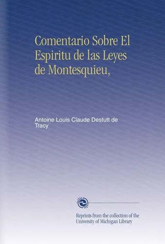 Livro: Comentário Sobre O Espírito Das Leis De Montesquieu ... Livro: Comentário Sobre O Espírito Das Leis De Montesquieu ...