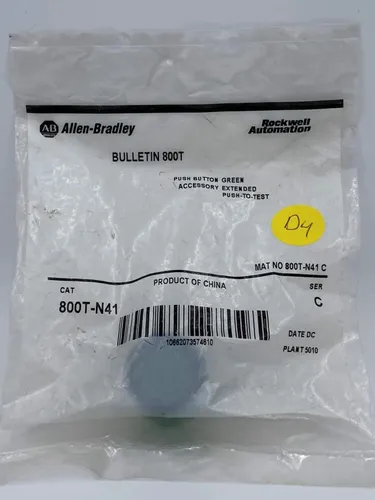 Allen Bradley 800t-n41 Tapa De Luz Piloto, Verde Allen Bradley 800t-n41 Tapa De Luz Piloto, Verde