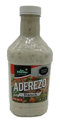 Aderezo Ranch La Dueña 2 L, Para Alitas, Ensaladas