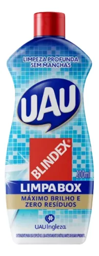 Limpa Box Uau Blindex Limpeza Banheiro 200ml Nova Embalagem | MercadoLivre