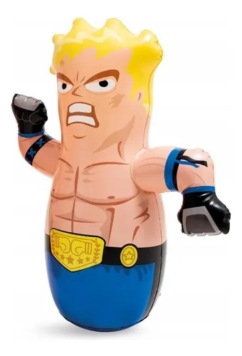 Juguete inflable amarillo Intex Stubborn Doll Intex de João Bobo ... Juguete inflable amarillo Intex Stubborn Doll Intex de João Bobo ...