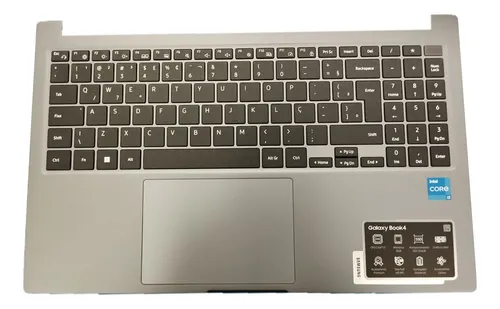 Teclado Palmrest Para Notebook Samsung Galaxy Book4 Teclado Palmrest Para Notebook Samsung Galaxy Book4