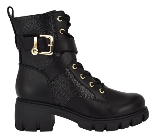 Botín Para Mujer Gbg Los Ángeles Negro Ggalign | Envío gratis