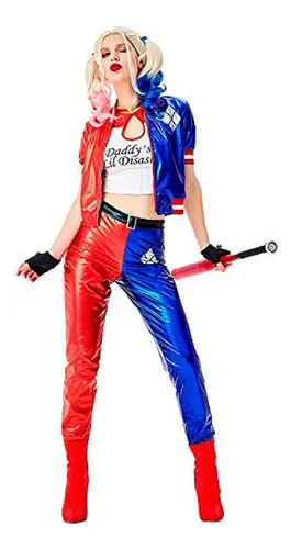 Disfraz Harley Quinn Niña Cuotas Sin Interés