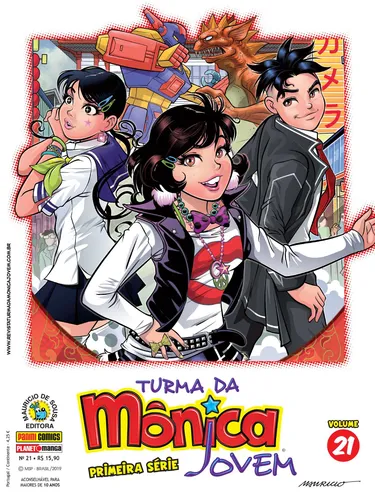 Turma Da Mônica Jovem Primeira Série Vol 21 De Sousa Mauricio